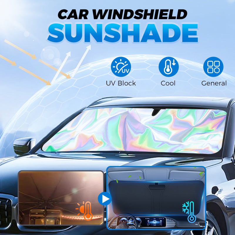 🌞 Summer Hot Sale 50% OFF 🌈Laser Car Windshield Sunshade – verginy